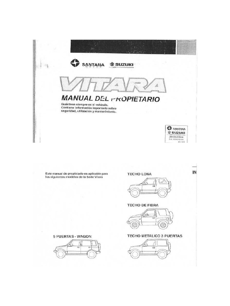 1995 Vitara | PDF