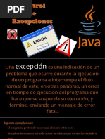 4.5 Gestion de Excepciones | PDF | Programación de computadoras | Software