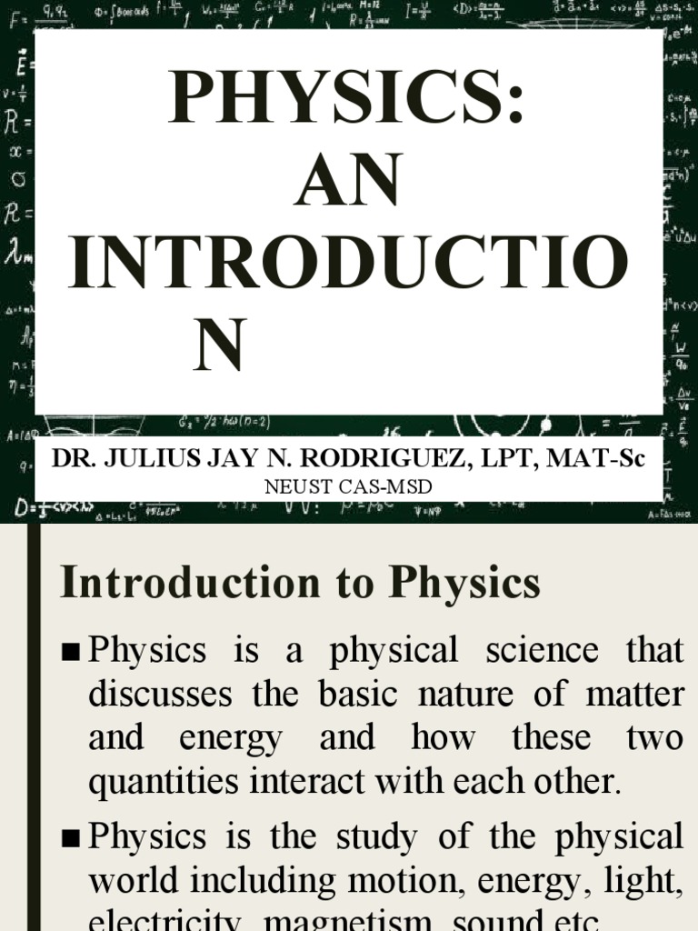 Unit 1. Introduction Units and Measurements | Download Free PDF ...