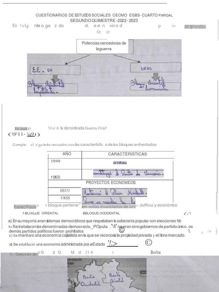 s1g Ga P T Ot: SEGUNDO QUIMESTRE - 2022 - 2023 | PDF