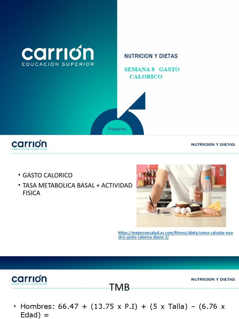 8 Practica de Gasto Calorico 24 Horas | PDF | Salud y bienestar
