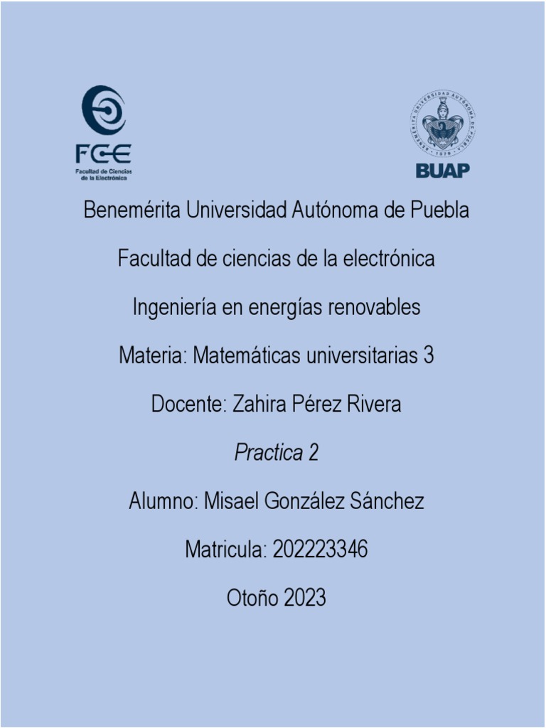 Practica 2 de Matlab | PDF