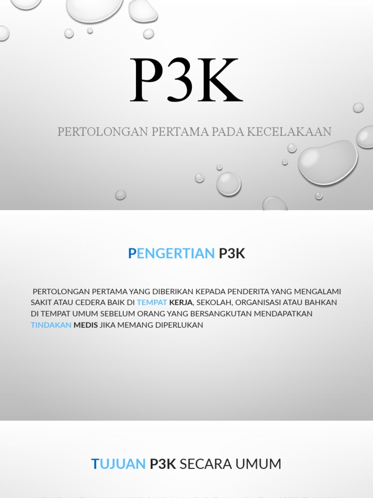 Materi P3k | PDF