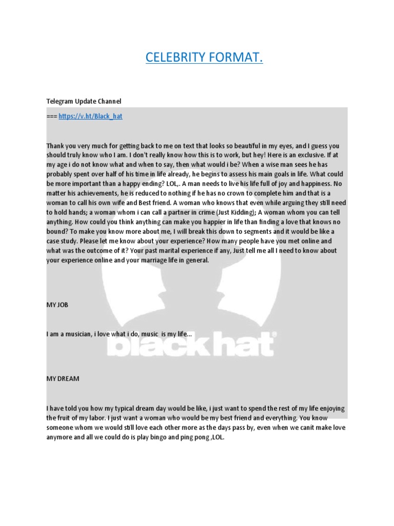 Celebrity Format | PDF | Poetry | Lifestyle