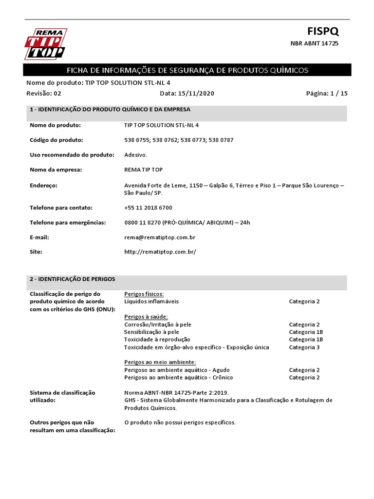 Fispq Tip Top Solution STL-NL 4 | PDF