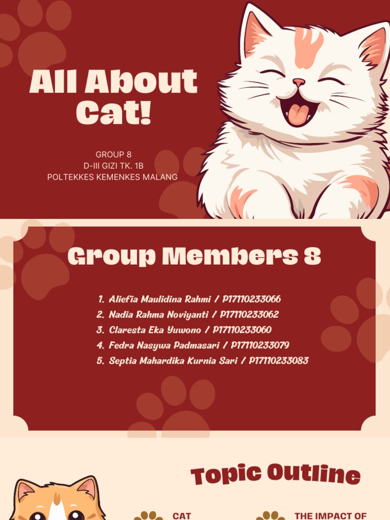 Cat Presentation | PDF | Home & Garden