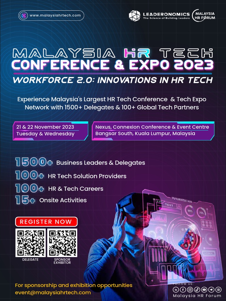 MalaysiaHRTech Conference&Expo23 | PDF | Human Resource Management | Payments