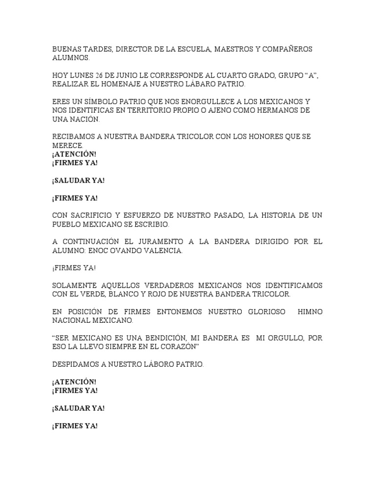 Homenaje Junio | PDF | México