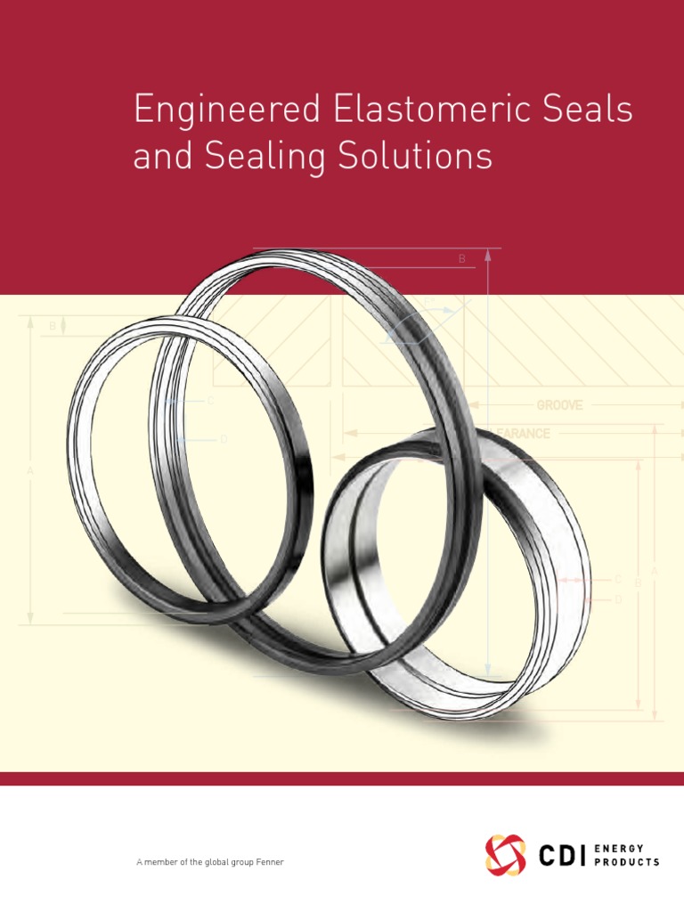 CDI Elastomeric Seals Design Guide 2015 | PDF | Wear | Friction