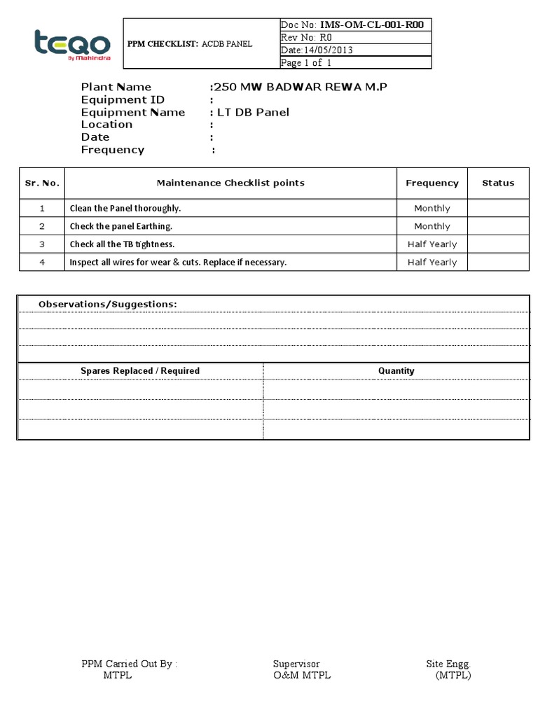 Ims Om CL 001 r00 PT JB | PDF