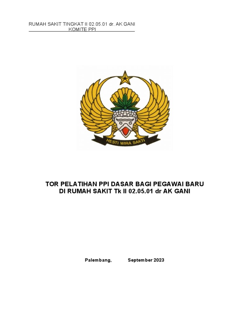 Tor Ppi Dasar Rs TK II 02.05.01 DR Ak Gani | PDF | Sains & Matematika