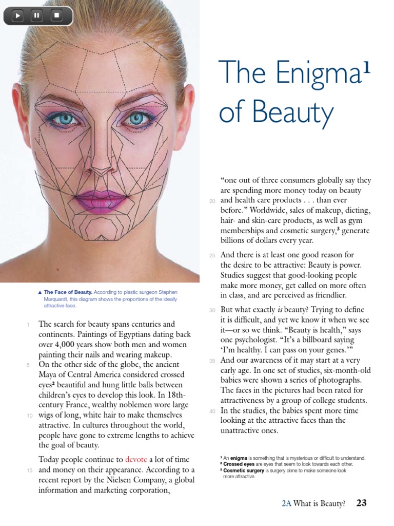 The Enigma of Beauty | PDF | Beauty | Cosmetics