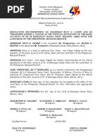 LETTER OF INTENT Barangay | PDF