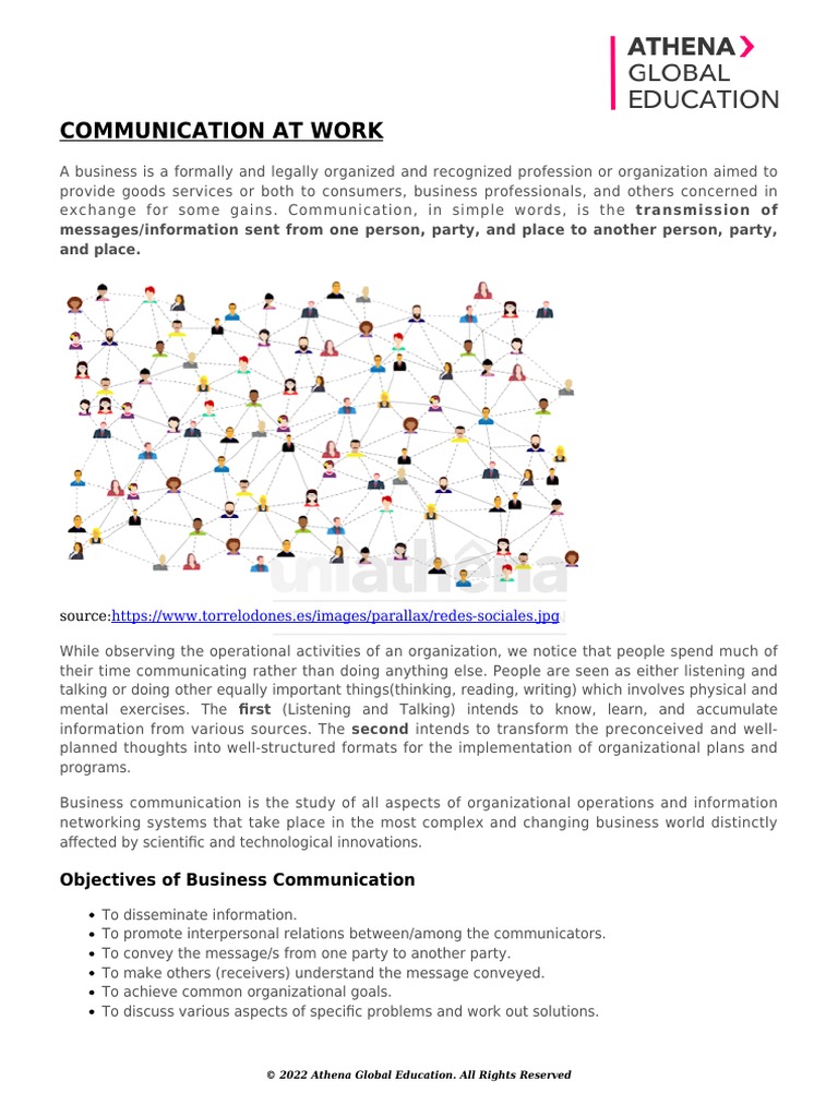 Lesson 1 | PDF | Communication | Information