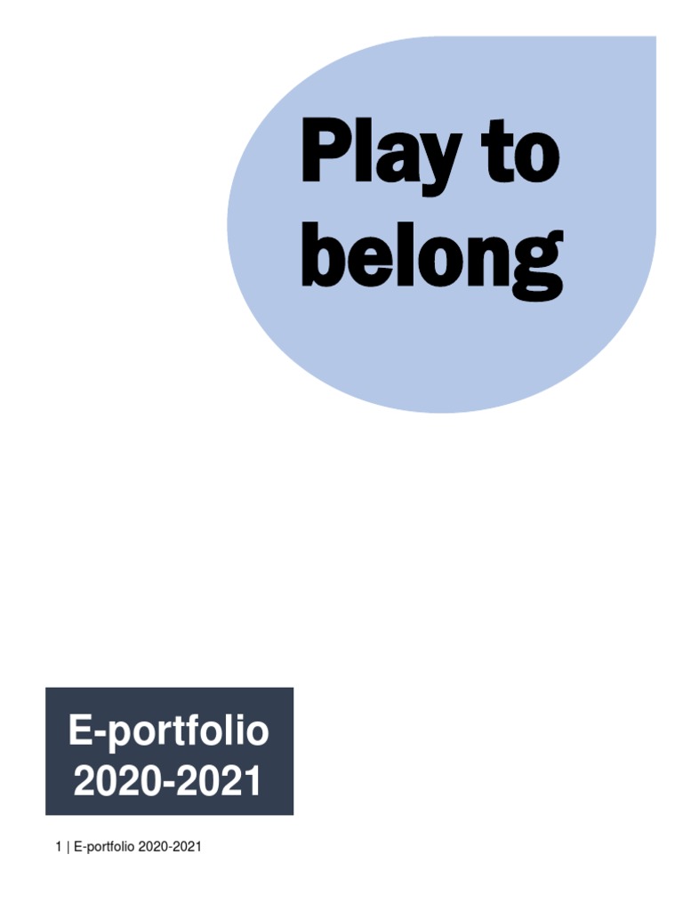 EPortfolio Sample (Boardgame) | PDF | Cost Of Living | Adolescence