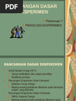 One Group Pretest Posttest Design Riset | PDF | Karier & Perkembangan ...