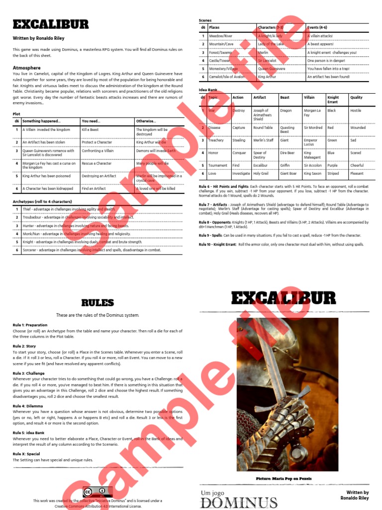 Dominus | PDF | Guinevere | Lancelot