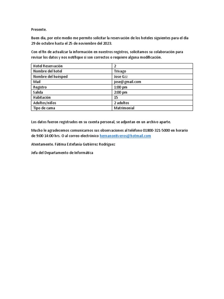 Carta Combinada | PDF | Informática