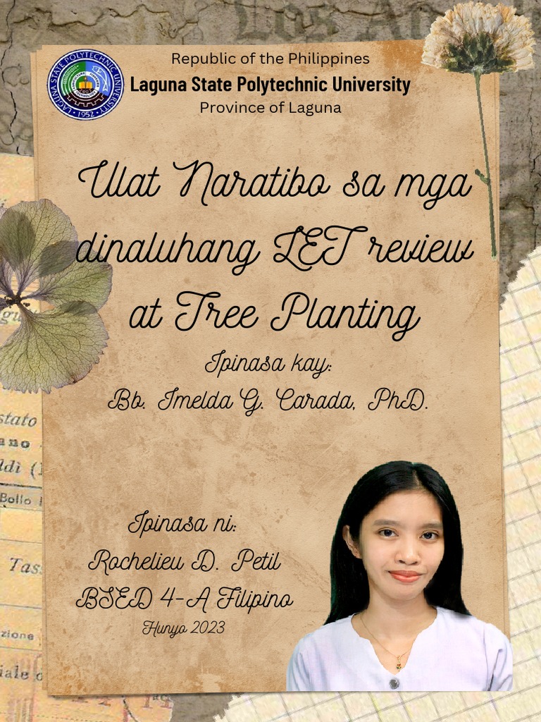 Narrative Report Petil Rochelieu | PDF