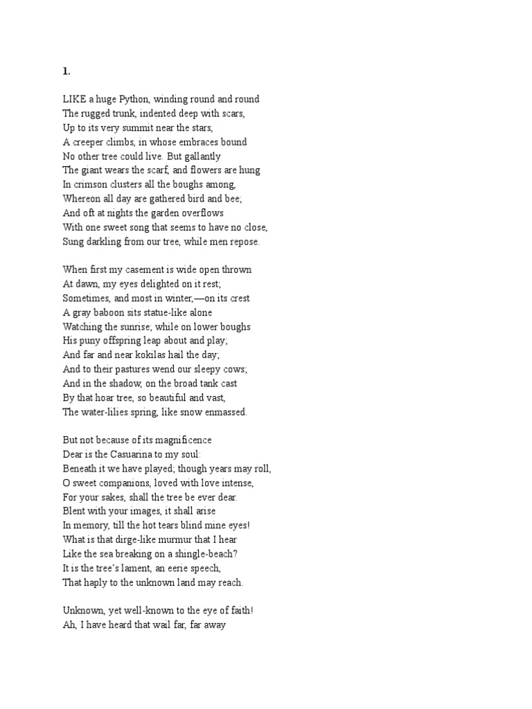 IWE Poems 2023-24 Batch | PDF