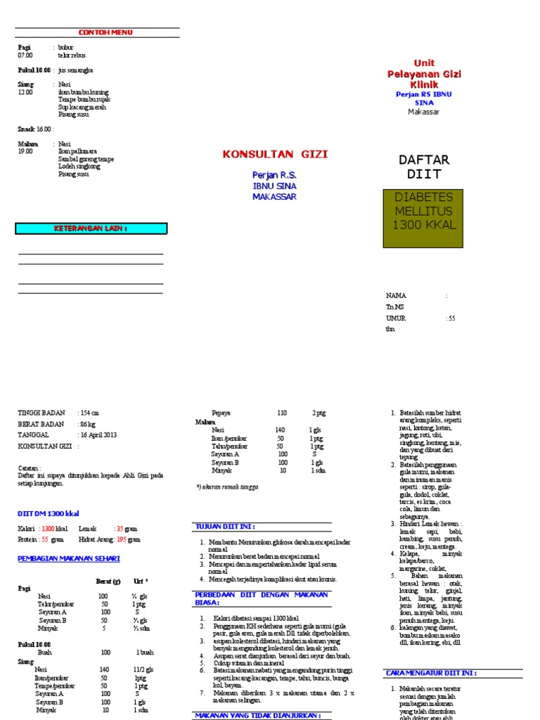 Leaflet DM Kasus 2 | PDF