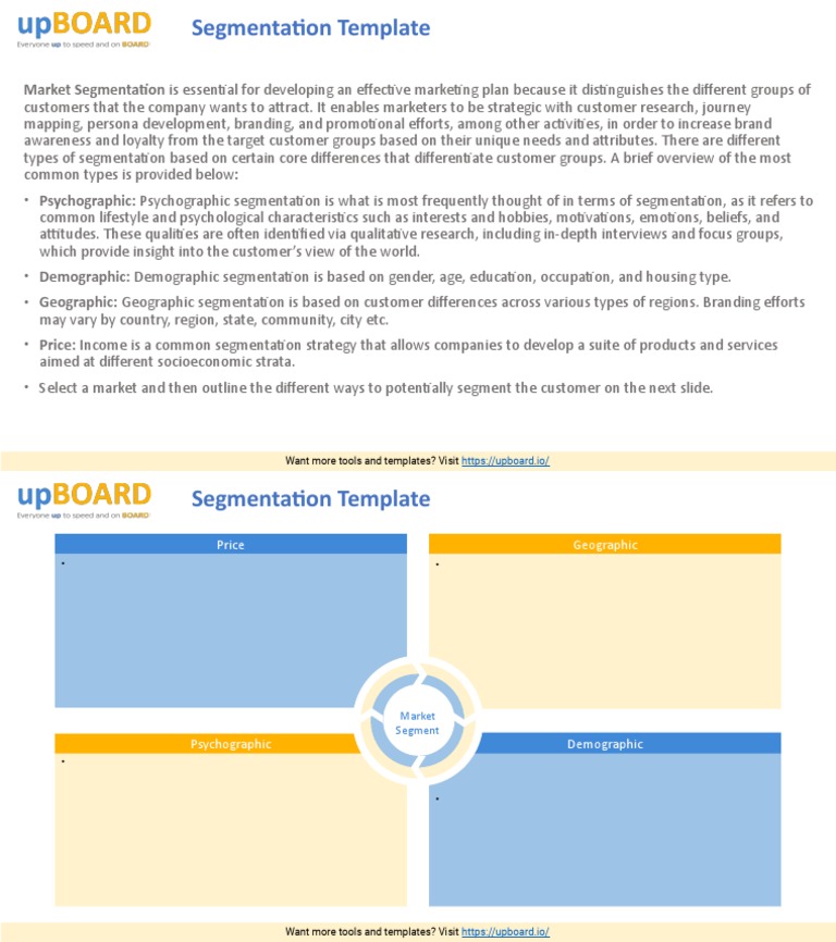 Free Segmentation Template PowerPoint Download | PDF
