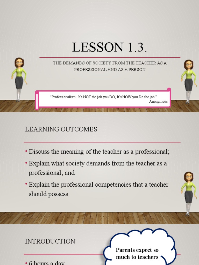 Chapter 2 (Teaching Profession) | Download Free PDF | Learning | Teachers