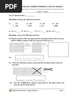 Grade6 Final Erunt Pretest | PDF