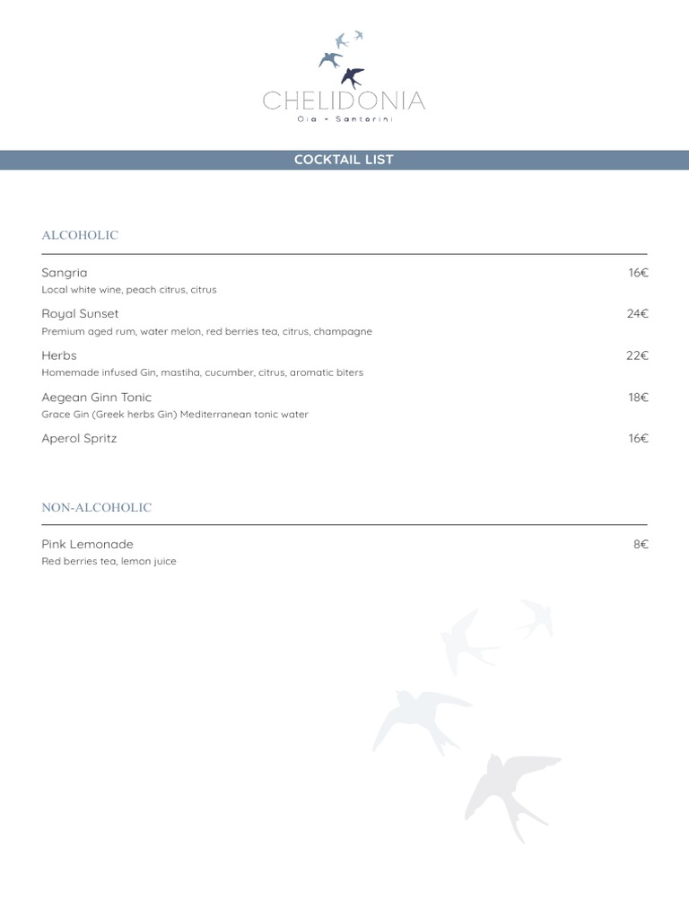 Traditional Cocktail | PDF