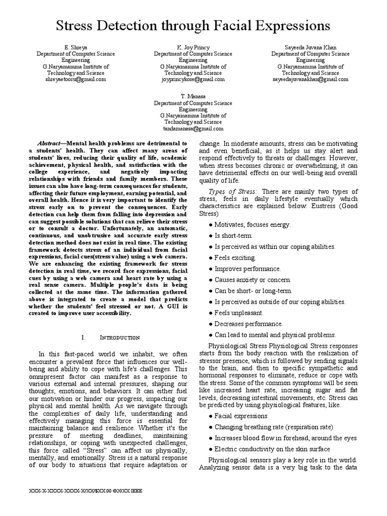 Facial Exp | PDF | Deep Learning | Computer Vision