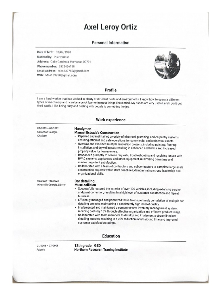 Axel Leroy Ortiz | PDF