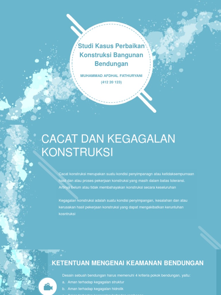 Tugas PPT Muhammad Afdhal Fathuryani (412 20 123) Cacat Dan Kegagalan ... Tugas PPT Muhammad Afdhal Fathuryani (412 20 123) Cacat Dan Kegagalan ...