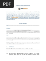 Logistics Services Contract Template Sample | PDF | Arbitration ...