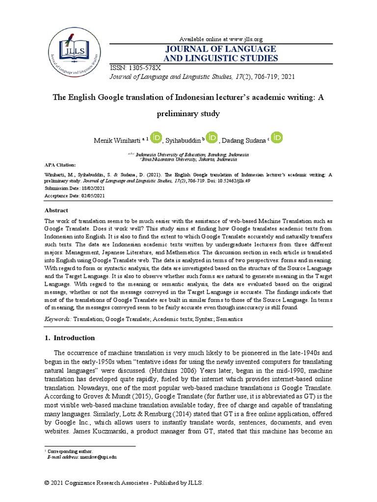 Translation Jurnal Pdf