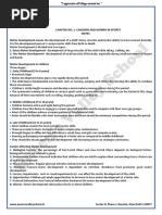 Physical Education Class 12 Chapter 1 Notes | PDF | Sports & Recreation