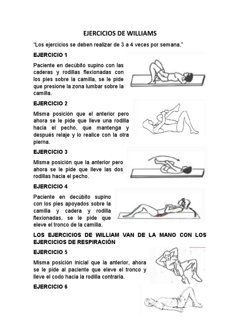 Ejercicios de Williamsfin | PDF