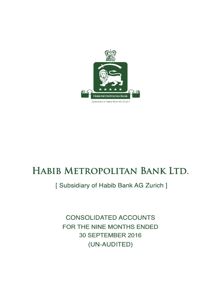 Habib Metro | PDF | International Financial Reporting Standards ...