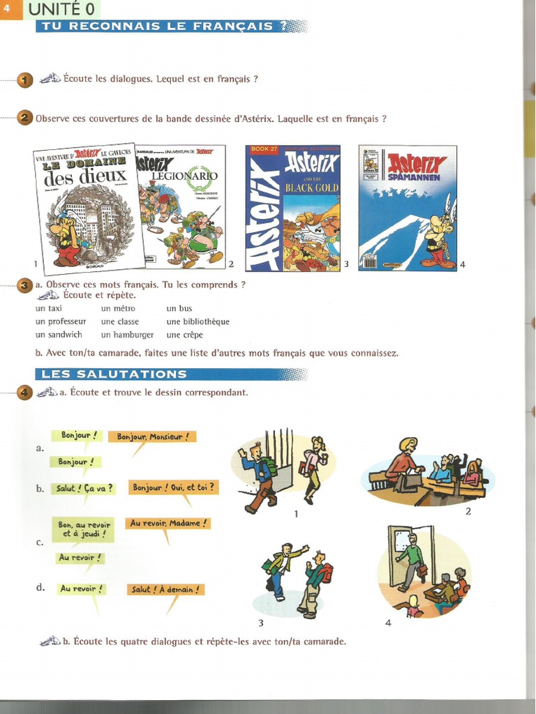 Extra - 1 - Unite 0-2 | PDF