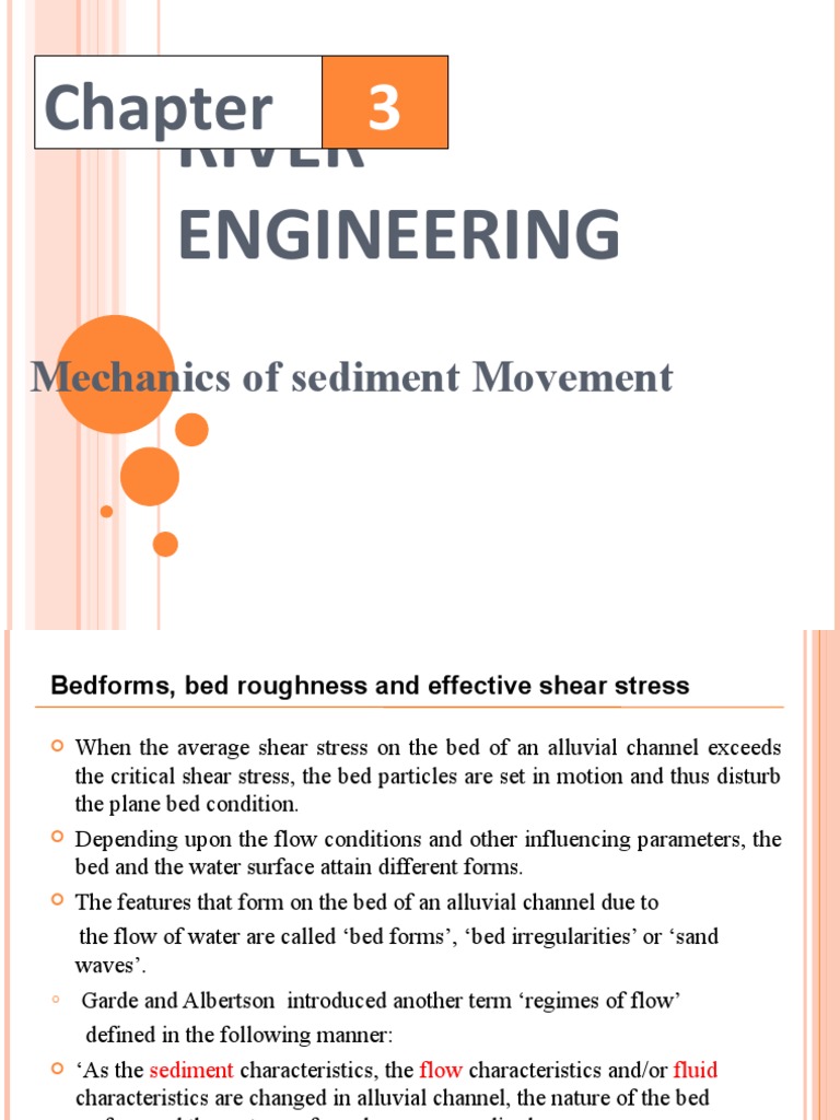 River Engineering Ch2 | PDF | Sediment | Fluid Mechanics