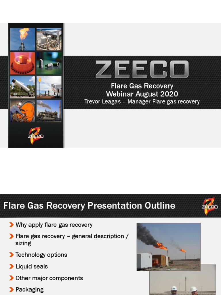 Zeeco Flare Gas Recovery Presentation | PDF | Physical Sciences | Nature