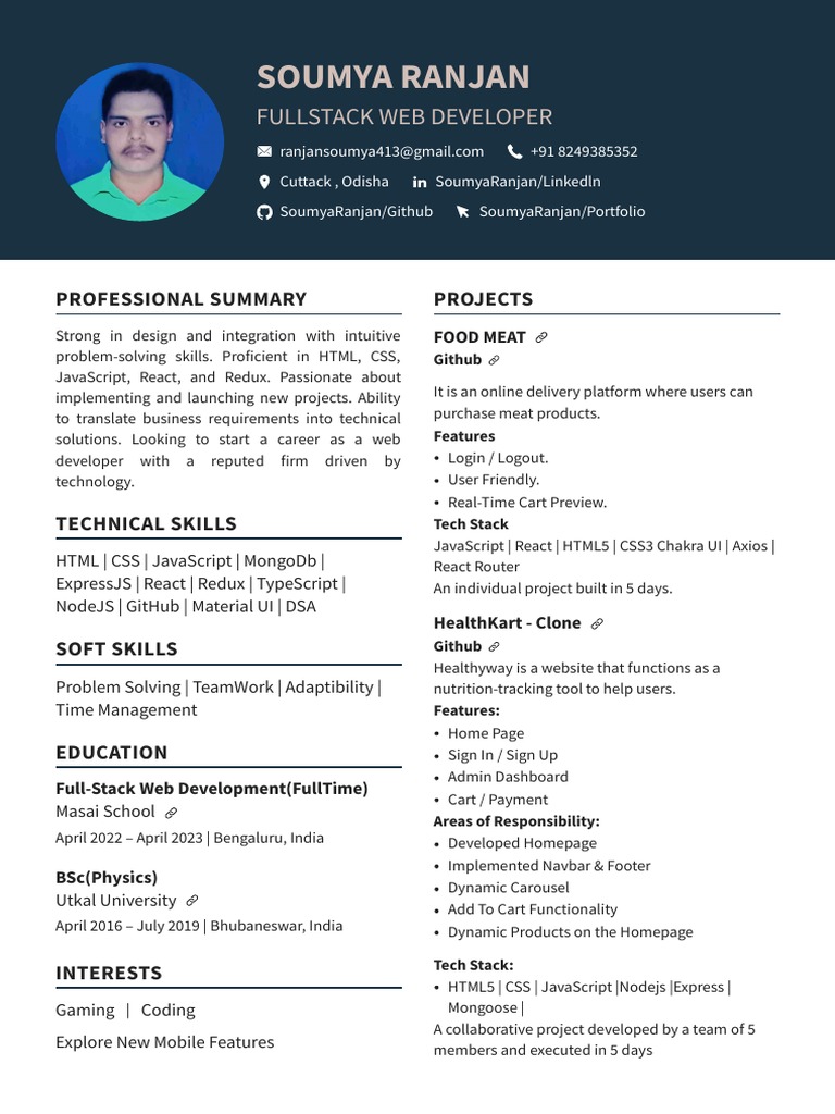 SOUMYA - RANJAN - Resume - 12 05 2023 13 11 54 | PDF