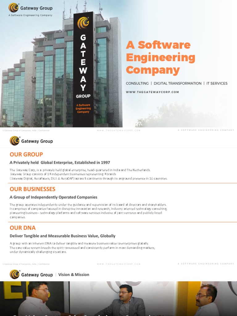 Gateway Group of Companies | PDF | Cloud Computing | Analytics