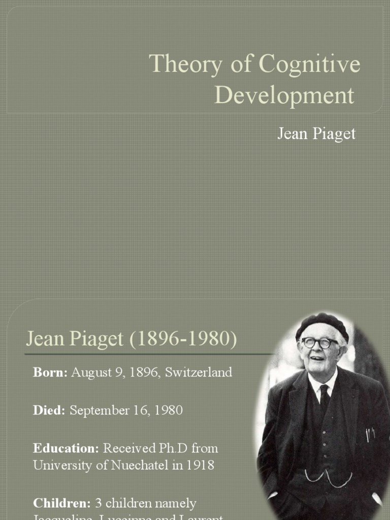 Theory of Cognitive Development | PDF