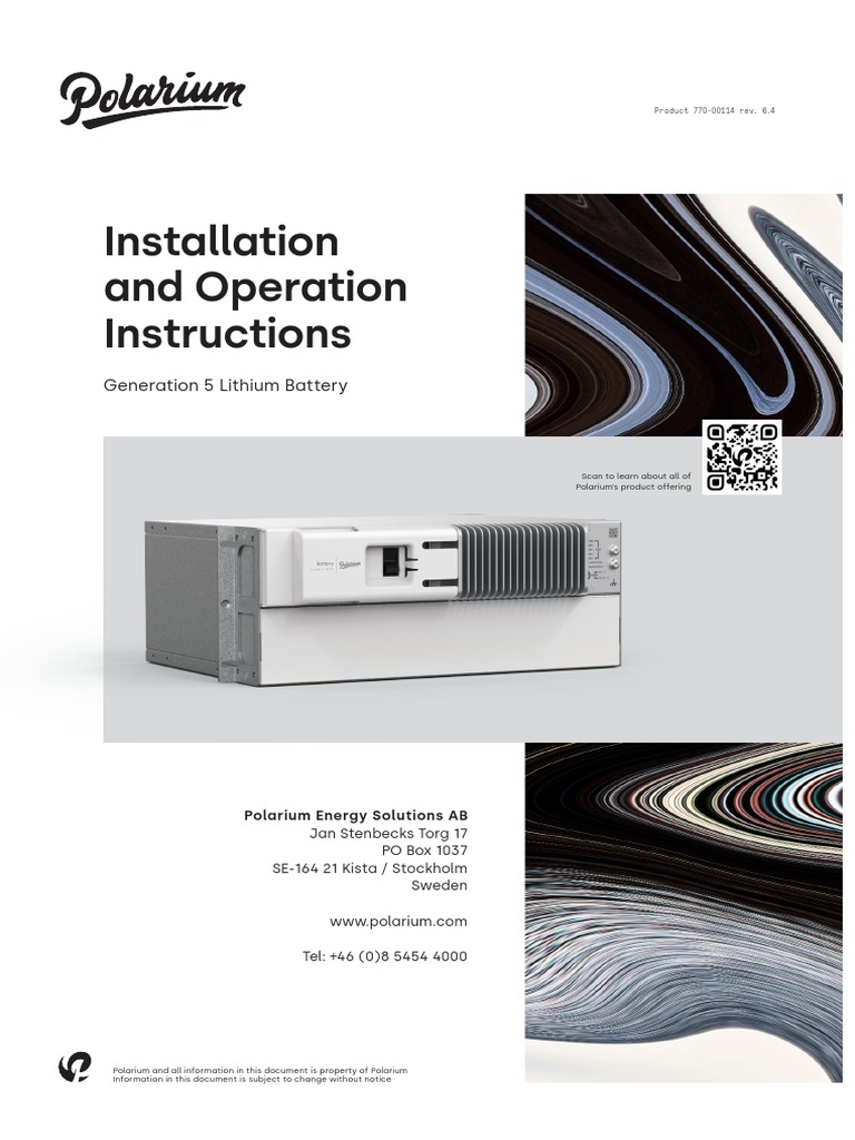 770-00114 Gen 5 Installation Guide - Rev6.4 | PDF | Fuse (Electrical ...