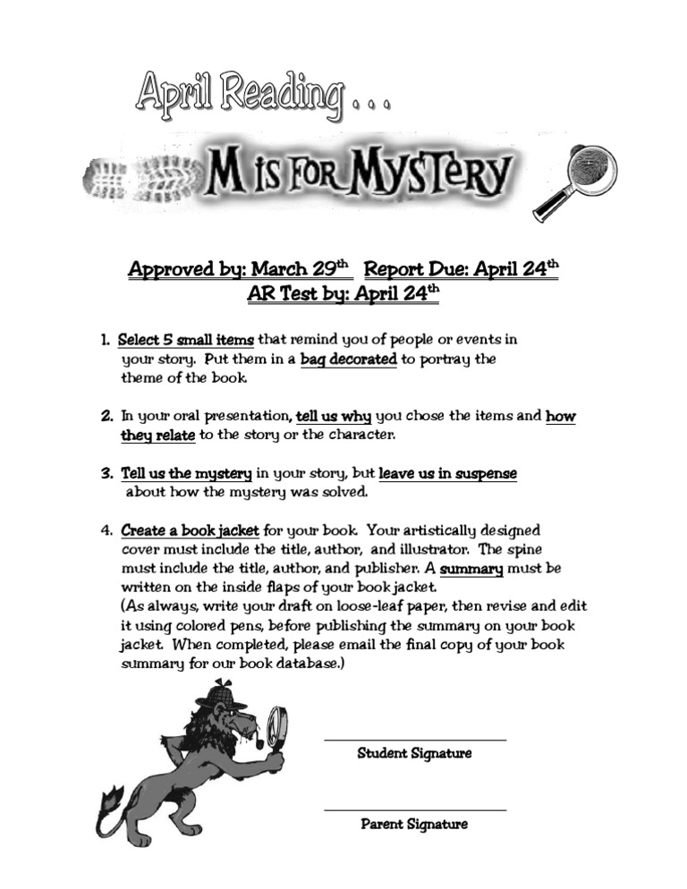 April Book Report 12 | PDF