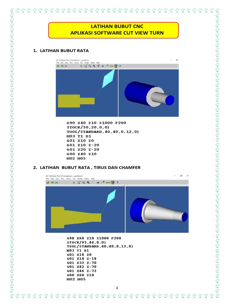 CNC Lathe Training Guide | PDF | Tools | Metalworking