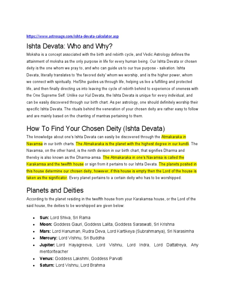 Isht Devata | PDF | Devi | Krishna