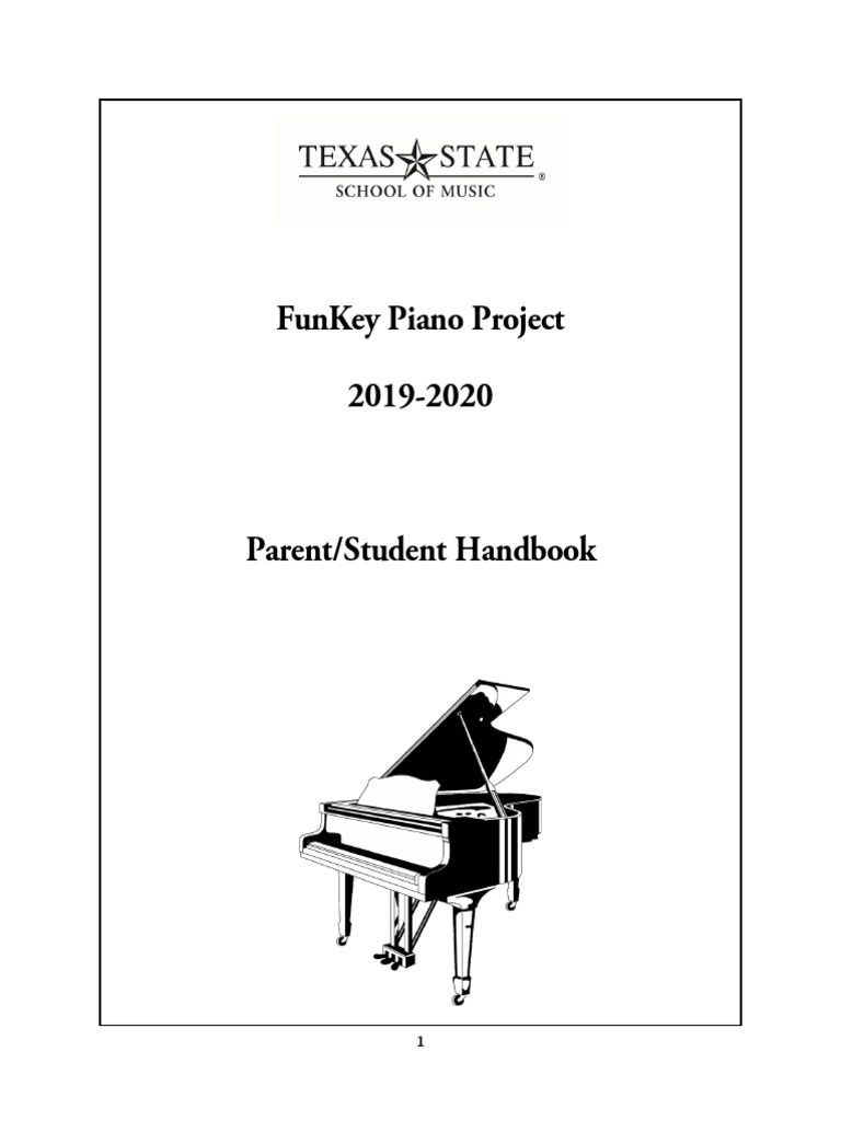 FunKey Piano Project Handbook 2019-2020 | PDF | Academic Term
