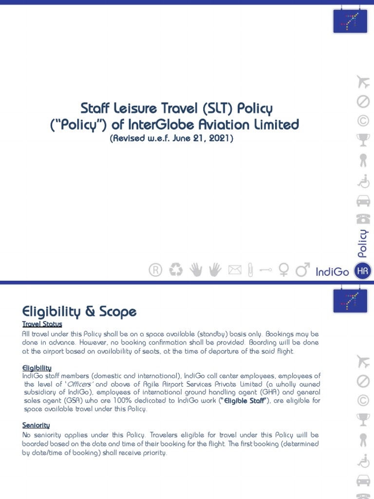 IndiGo SLT Policy Along With Dress Code Jan 17 | PDF | Clothing | Trousers
