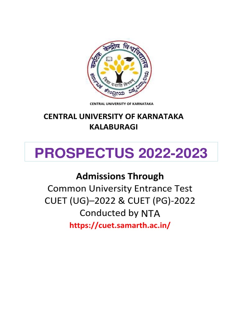Prospectus 2022-2023 - 035300 | PDF | Academic Degree | Doctor Of ...